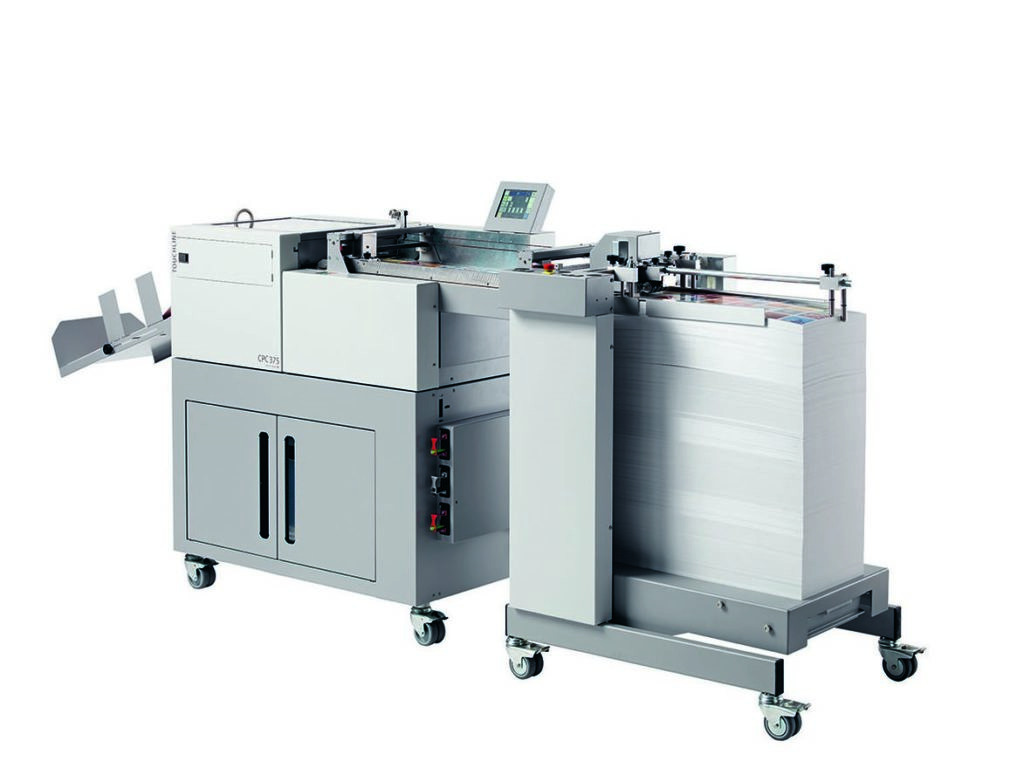 Eurofold Touchline CPC375 (Slit, Cut, Crease & Perforate) Card Creasing ...